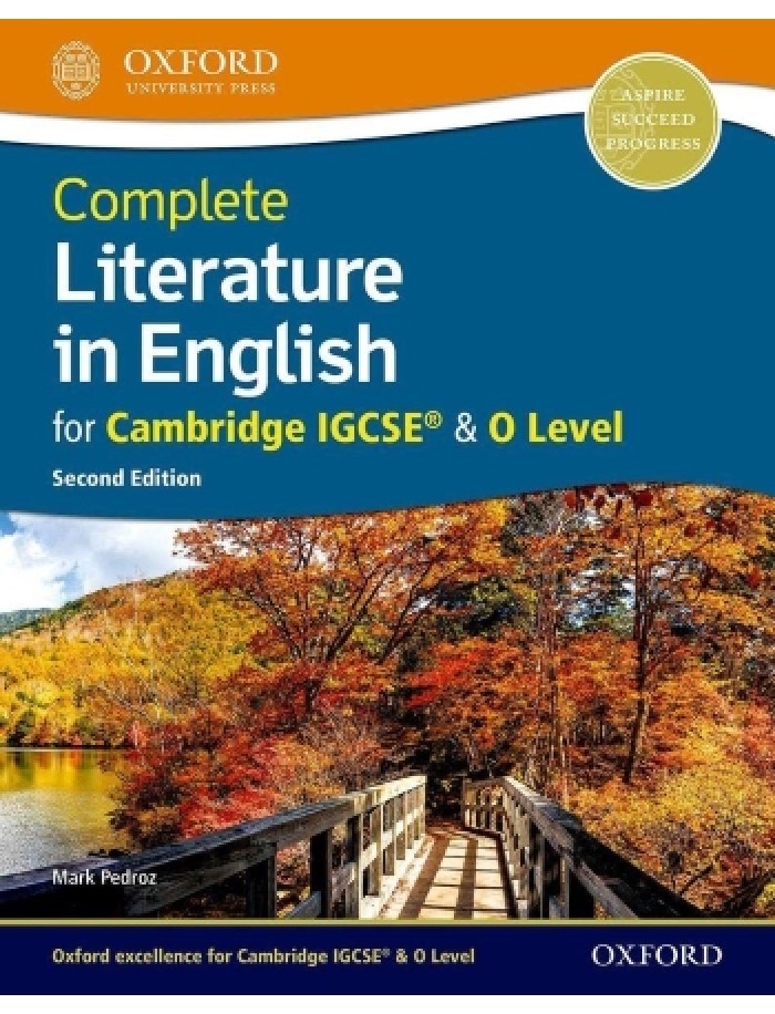 COMPLETE LITERATURE IN ENGLISH FOR CAMBRIDGE IGCSE & O LEVEL (ISBN: 9780198425007) | CAIE | New ...