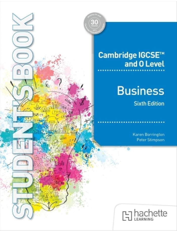 CAMBRIDGE IGCSE AND O LEVEL BUSINESS 6E