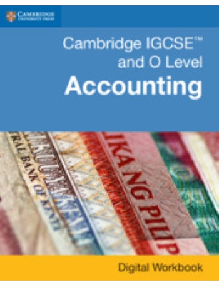 Cambridge Igcse And O Level Accounting Second Edition Digital Workbook 2 Years