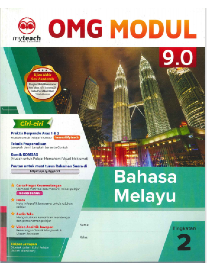 OMG (MODUL) 9.0 BAHASA MELAYU TG 2 (2025)