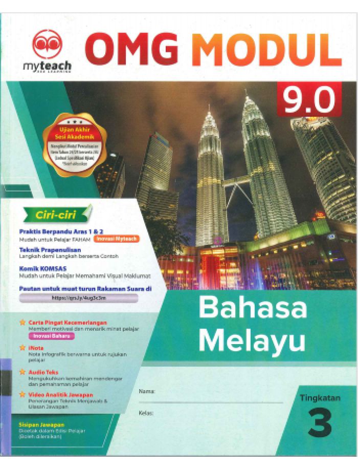 OMG (MODUL) 9.0 BAHASA MELAYU TG 3 (2025)
