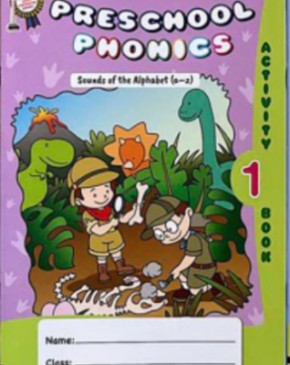 PRESCHOOL PHONICS ACTIVITY BOOK 1
