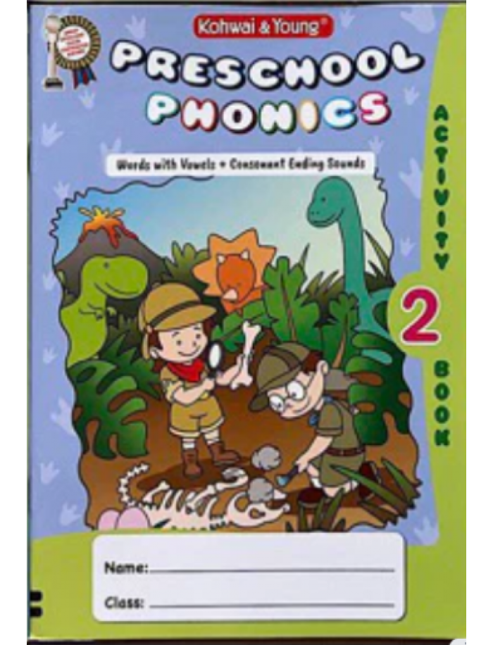 PRESCHOOL PHONICS ACTIVITY BOOK 2