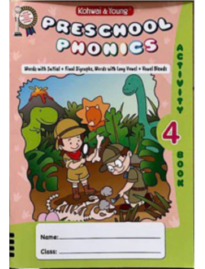 PRESCHOOL PHONICS ACTIVITY BOOK 4