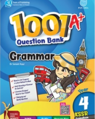 SMART 1001 A+ QUESTION BANK GRAMMAR YEAR 4