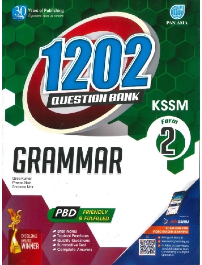 1202 QUESTION BANK FORM 2 - GRAMMAR