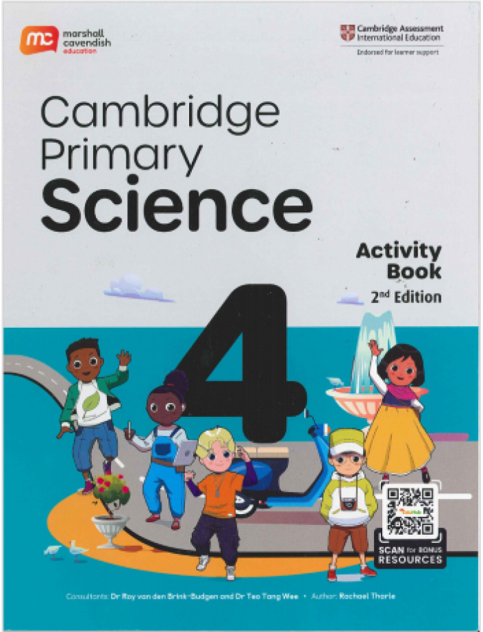 CAMBRIDGE PRIMARY SCIENCE ACTIVITY BOOK 4 (2E) | CAIE | New & Original ...