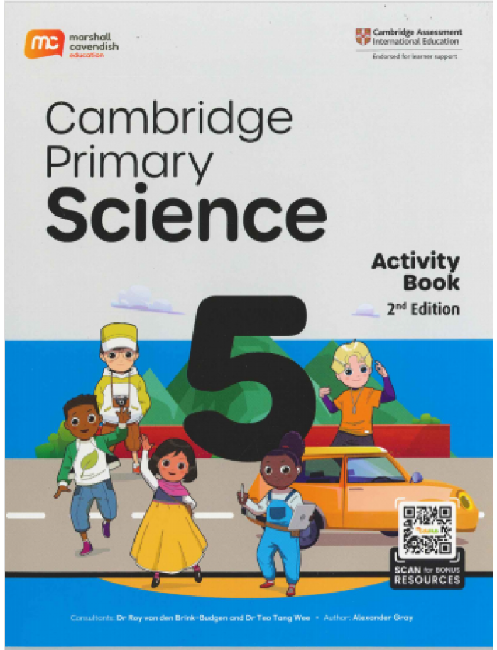 CAMBRIDGE PRIMARY SCIENCE ACTIVITY BOOK 5 (2E) | CAIE | New & Original ...