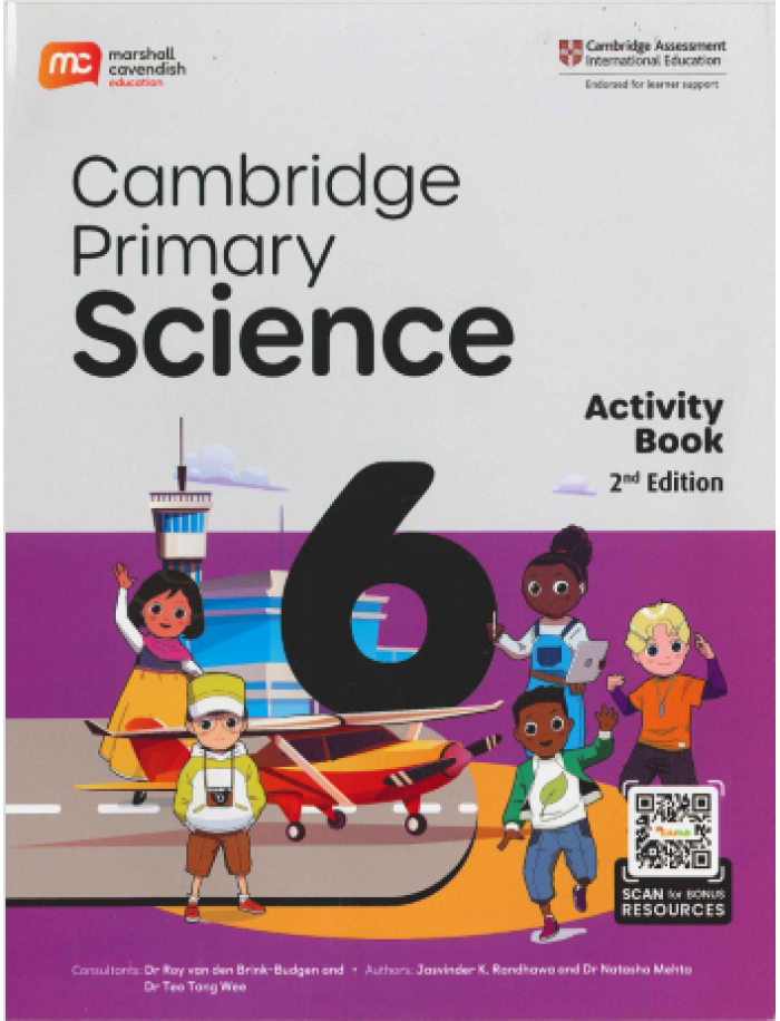 CAMBRIDGE PRIMARY SCIENCE ACTIVITY BOOK 6 (2E) | CAIE | New & Original ...