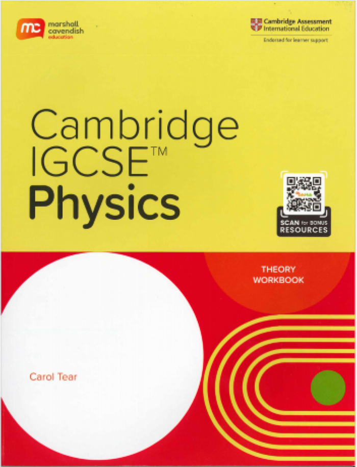 CAMBRIDGE IGCSE PHYSICS WORKBOOK + EBOOK (2 YEARS) | CAIE | New ...