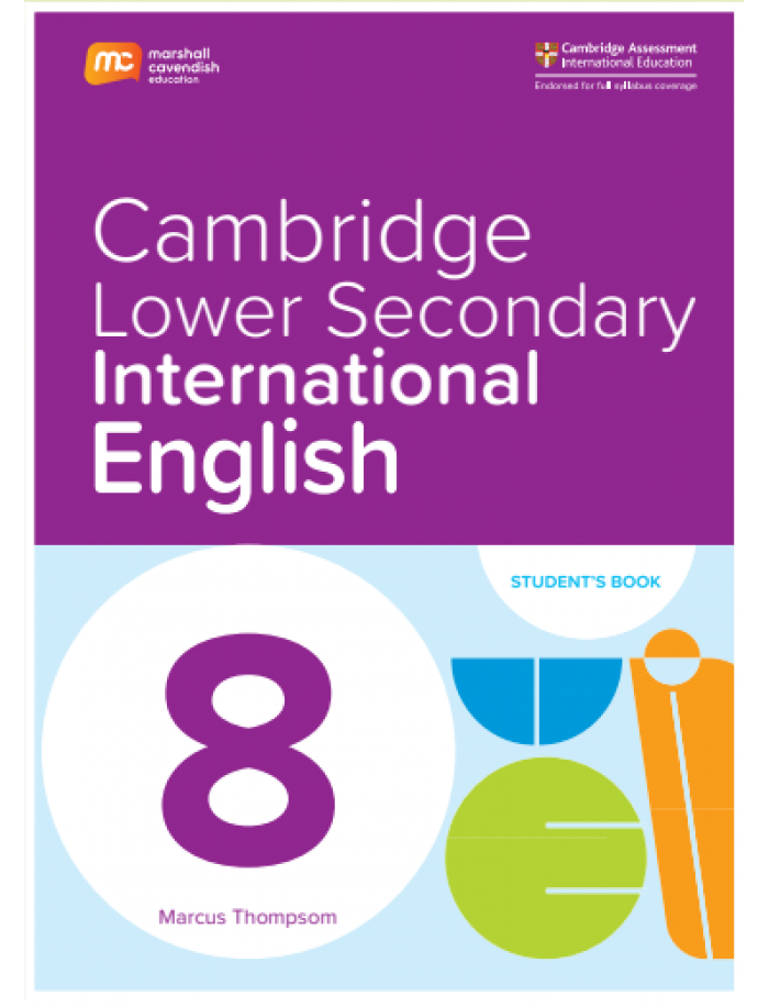 MCE CAIE LOWER SECONDARY ENGLISH INTERNATIONAL STUDENT BOOK STAGE 8 (WITH E-BOOK BUNDLE) (ISBN ...