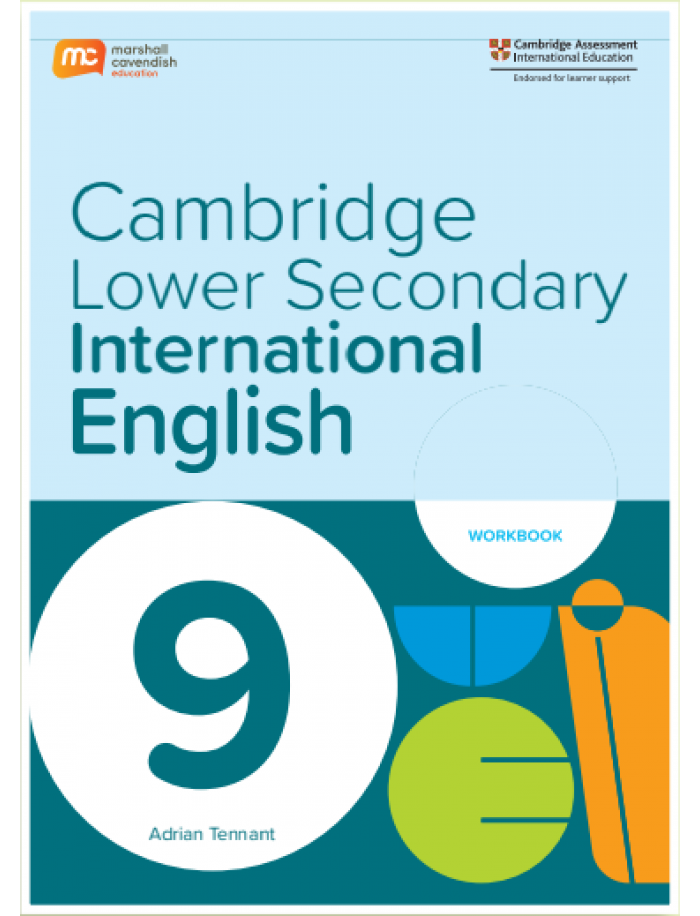 MCE CAIE LOWER SECONDARY ENGLISH INTERNATIONAL WORKBOOK STAGE 9 (WITH ... MCE CAIE LOWER SECONDARY ENGLISH INTERNATIONAL WORKBOOK STAGE 9 (WITH ...