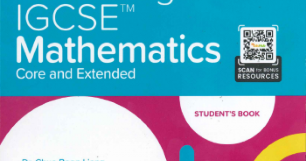 CAMBRIDGE IGCSE CORE AND EXTENDED MATHEMATICS STUDENT BOOK + EBOOK (2 ...