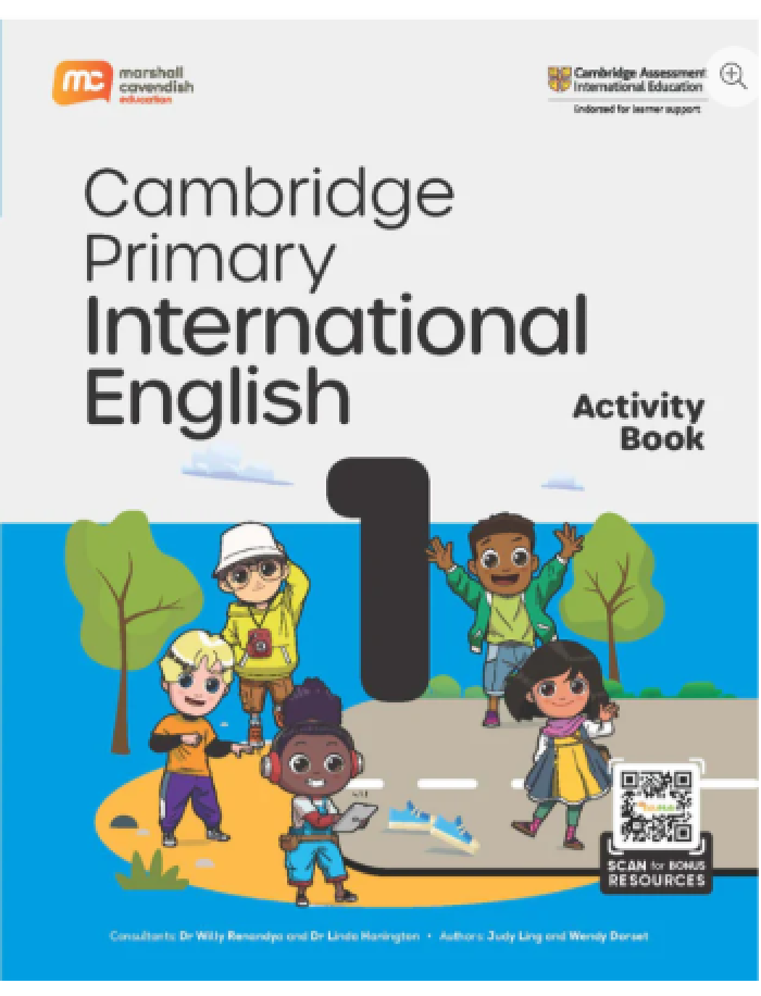 CAMBRIDGE PRIMARY INTERNATIONAL ENGLISH (ESL) ACTIVITY BOOK 1 | CAIE ...