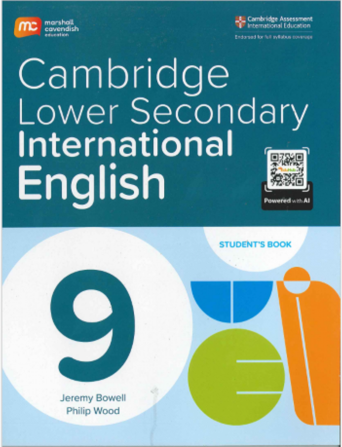 MCE CAIE LOWER SECONDARY ENGLISH INTERNATIONAL STUDENT BOOK STAGE 9 ...