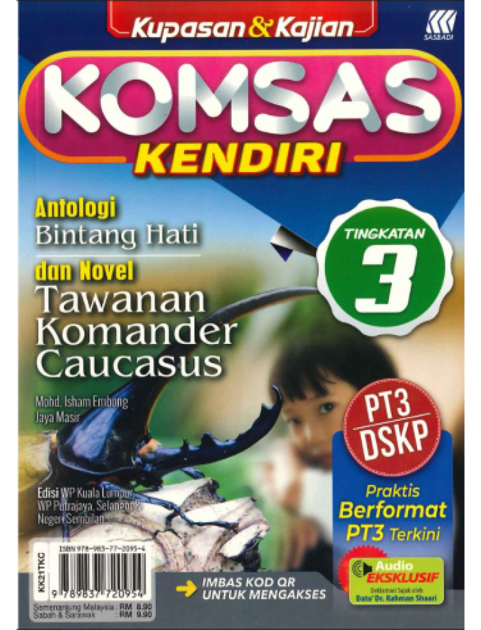 KOMSAS KENDIRI: ANTOLOGI BINTANG HATI DAN NOVEL TAWANAN KOMANDER ...