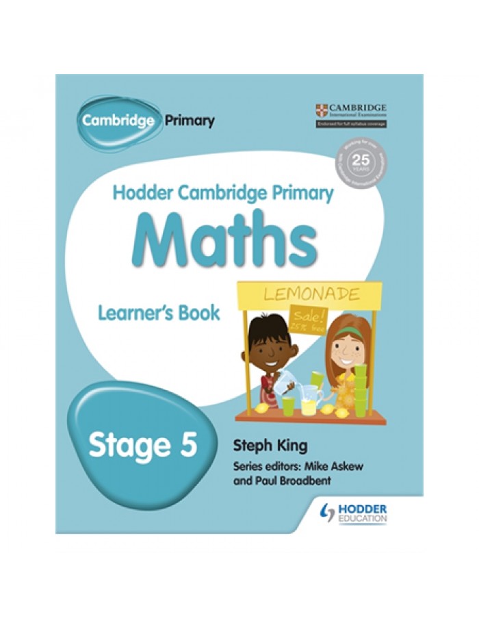 HODDER CAMBRIDGE PRIMARY MATHS LEARNER'S BOOK 5 (ISBN:9781471884405 ...