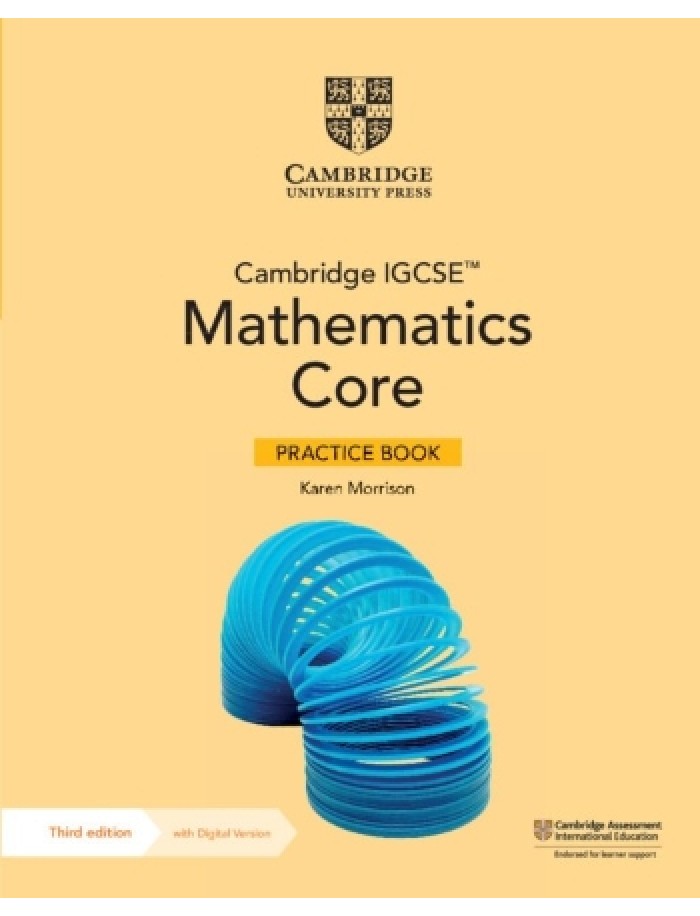 CAMBRIDGE IGCSE MATHEMATICS CORE PRACTICE BOOK WITH DIGITAL VERSION (2 ...