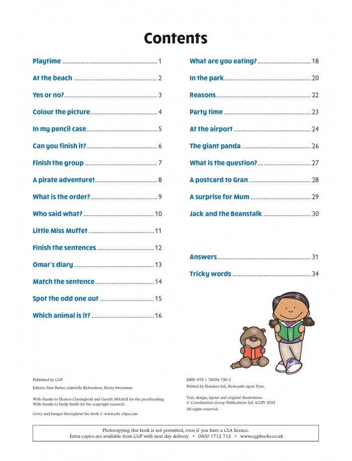 KS1 ENGLISH TARGETED QUESTION BOOK: YEAR 1 READING COMPREHENSION - BOOK ...