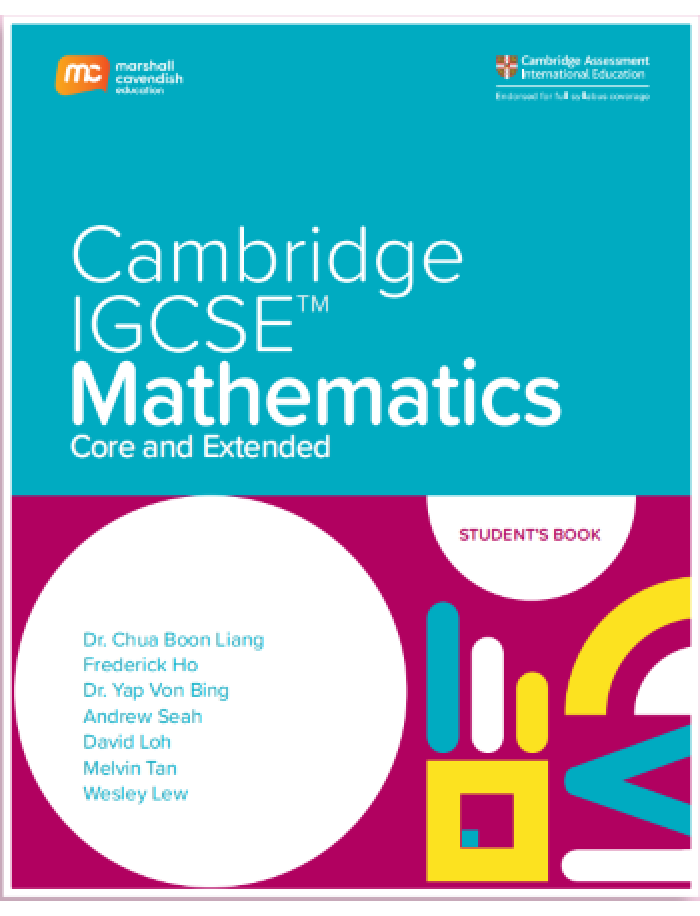 Cambridge IGCSE Core and Extended Mathematics (0580) Student's Book ...