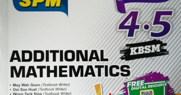 ADDMATHS RB F4-F5 FOCUS SPM ADDITIONAL MATHEMATICS 2018(ISBN ...