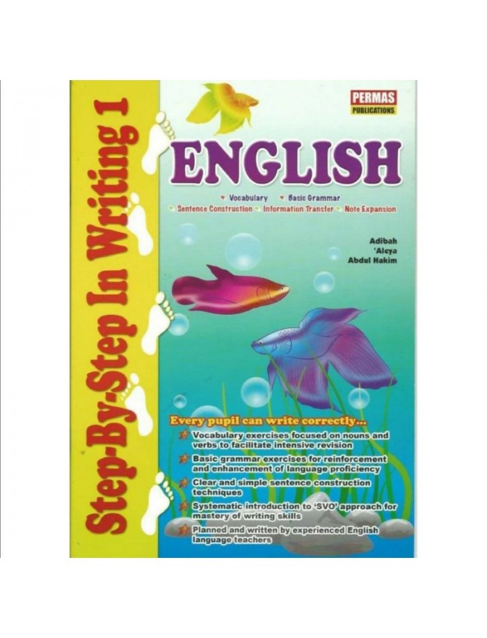 STEP BY STEP IN WRITING 1 (ISBN: 9789834491048) | CAIE | New & Original ...