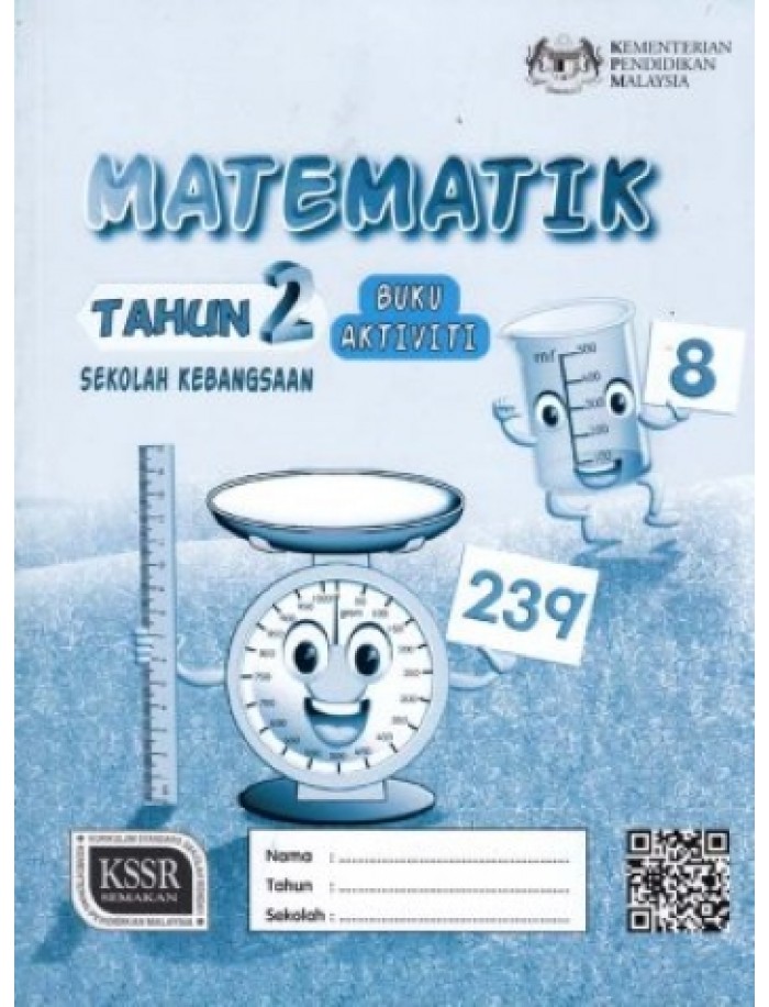 BUKU AKTIVITI MATEMATIK TAHUN 2 (ISBN: 9789834916060) | CAIE | New & Original International ...